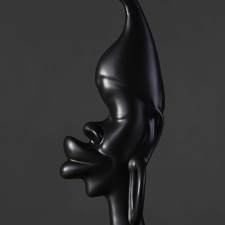 Statuete moderniste, cuplu din africa - Decoralis - Statui decorative ...
